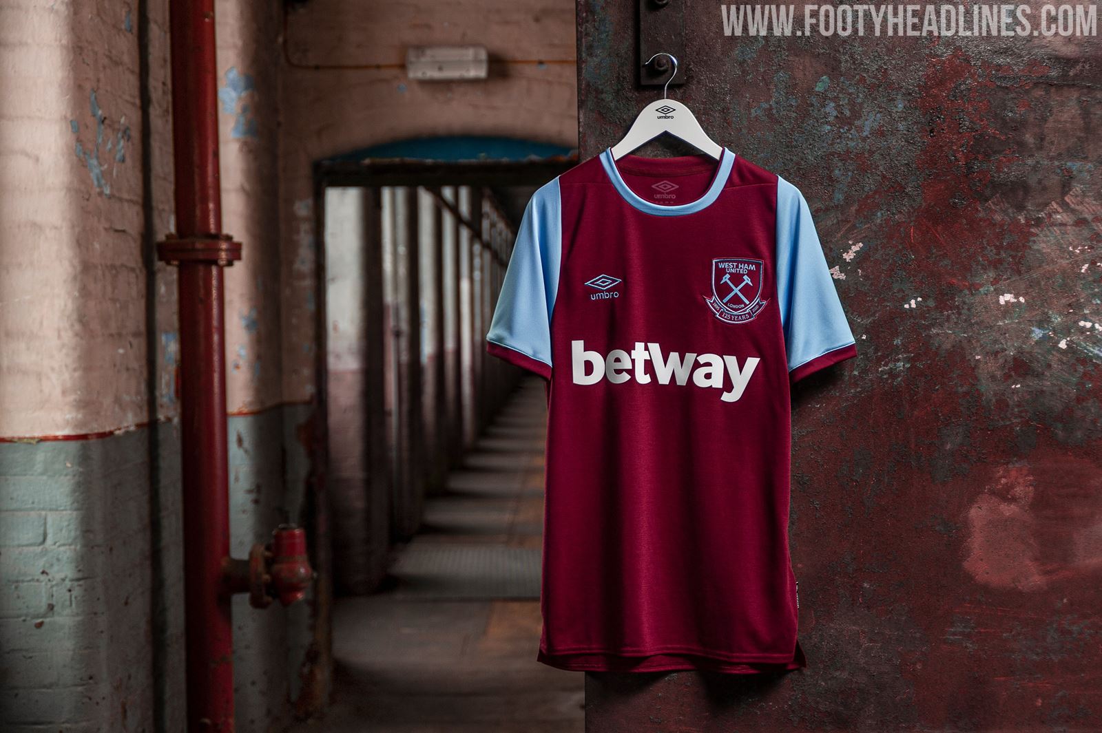 West Ham 20-21 Home Kit Revealed - 125th Anniversary - Footy Headlines