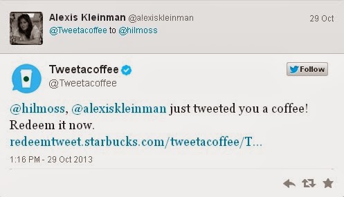 Marketing de Servicios: Starbucks Launches “Tweet-a-Coffee”
