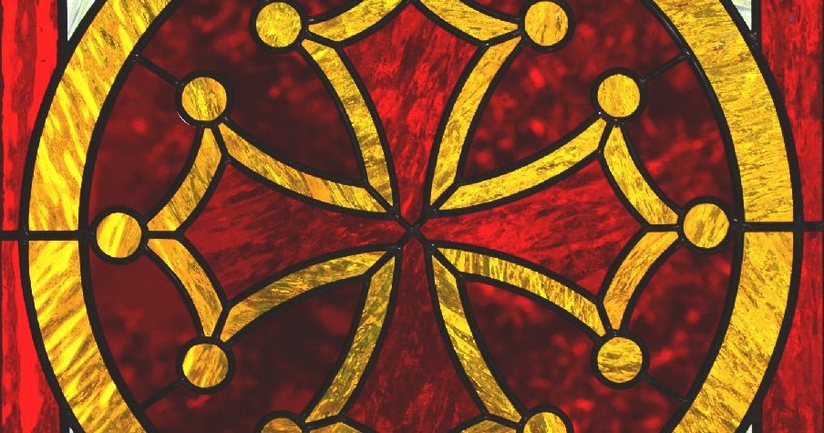 VITRAIL : CROIX OCCITANE