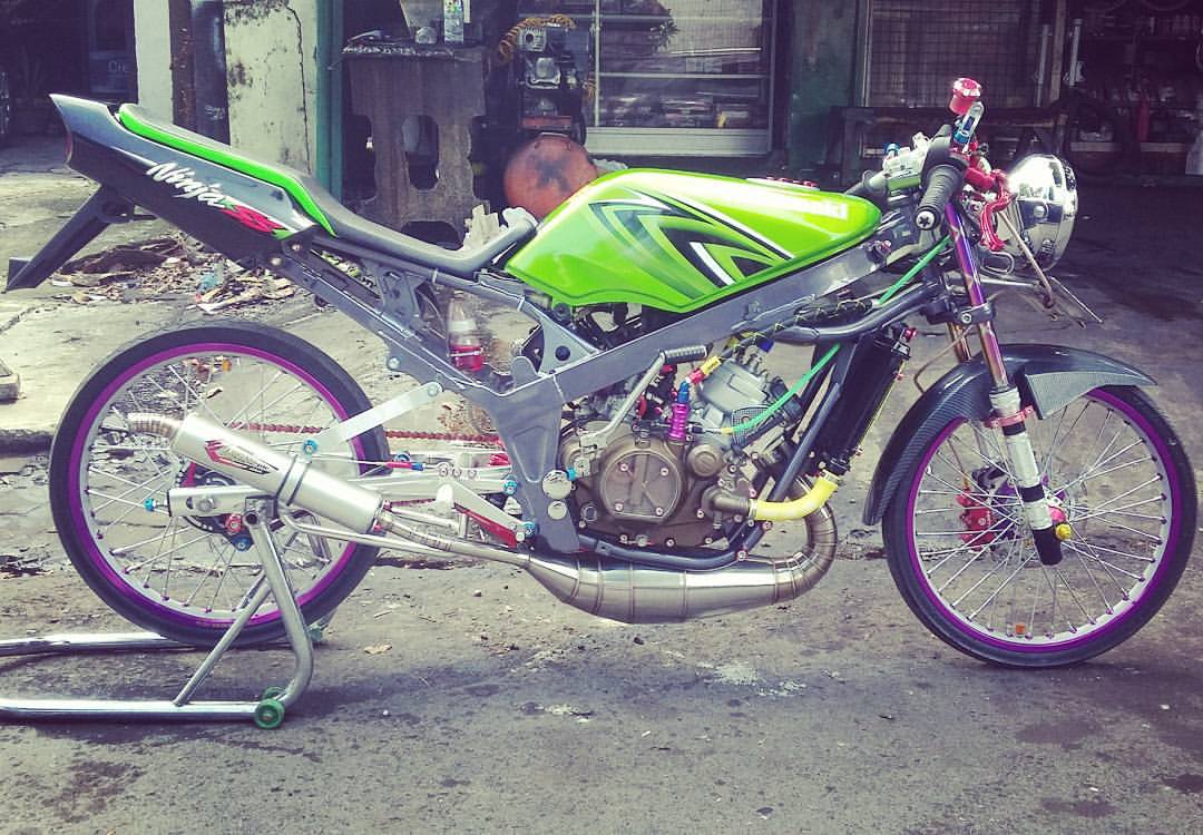50 Foto Modifikasi Motor Ninja SS Paling Kece Dijalanan