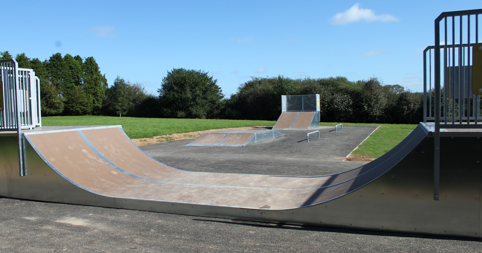 Cllr Dick Cole: Summercourt skate ramps are complete