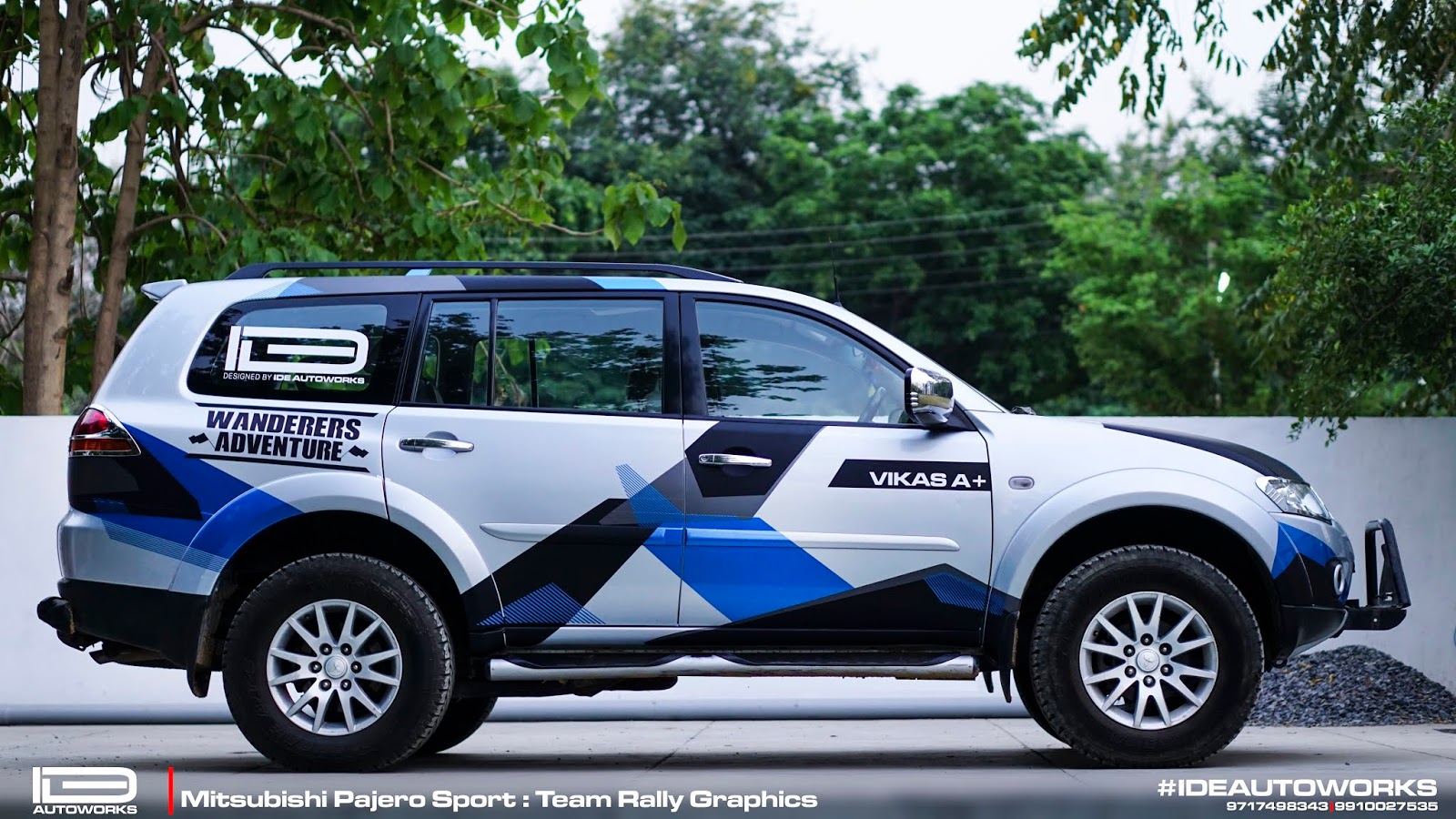 Rally Team Livery: Mitsubishi Pajero Sport | IDE Autoworks