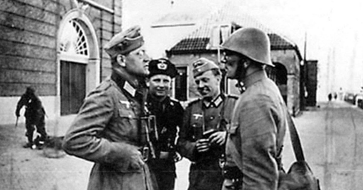 World War II Pictures In Details: Dutch Soldier Negotiating the ...