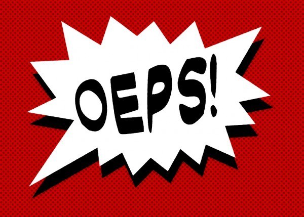 Welkom in onze Zonneklas: Oeps...