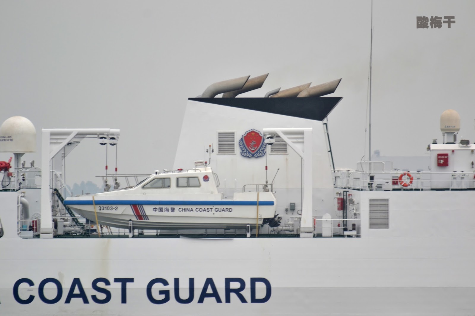 China Defense Blog: China Coast Guard's 056 corvette variant, a closer look