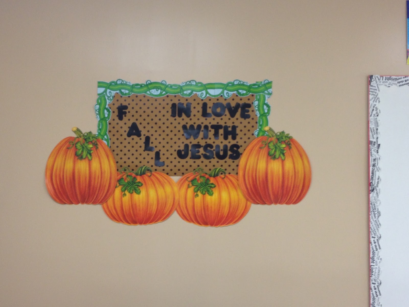 A New Classroom (Finally!) and Fall Decorations... - A Dash of Ash