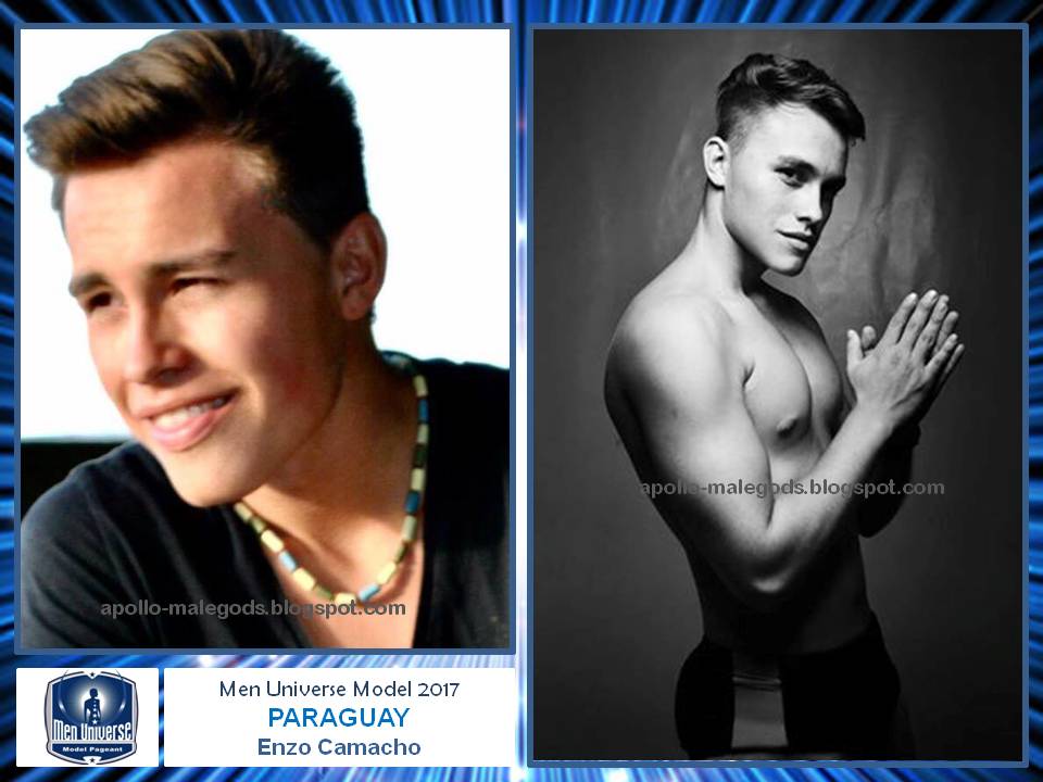 Enzo Camacho: Men Universe Model Paraguay 2017 | Apollo Male Gods