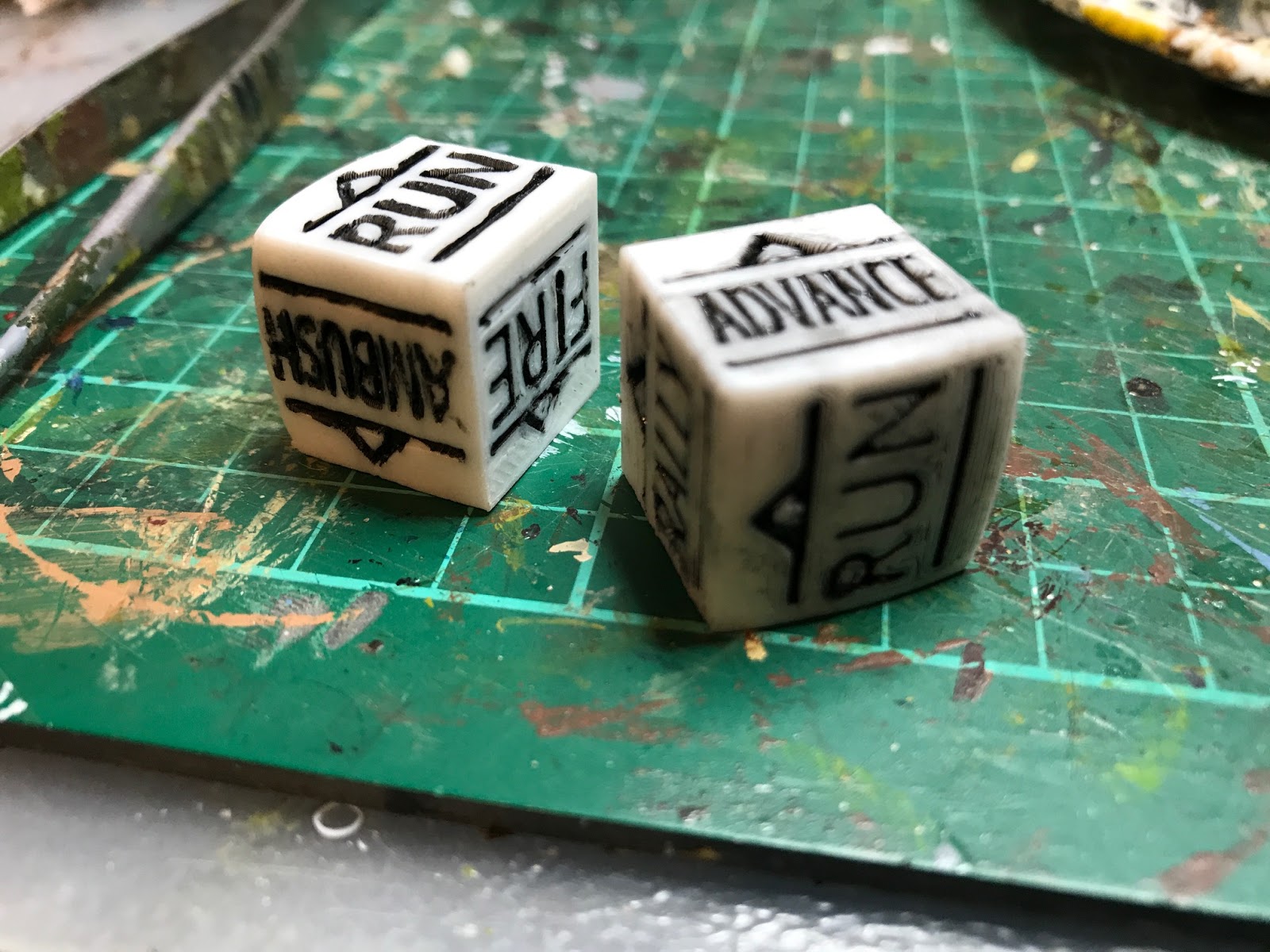 Tim's Tanks: Bolt Action Dice - 3D Printed