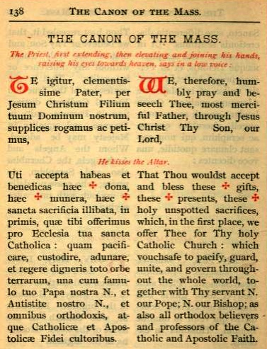 The Traditional Mass in Hieratic Liturgical English ~ Liturgical Arts ...