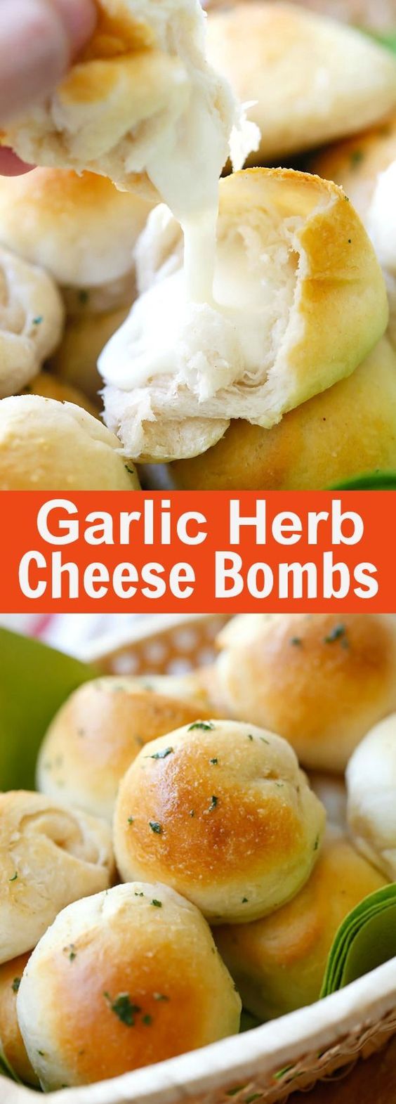 Gárlíc Herb Cheese Bombs | Healthy Food Recipes