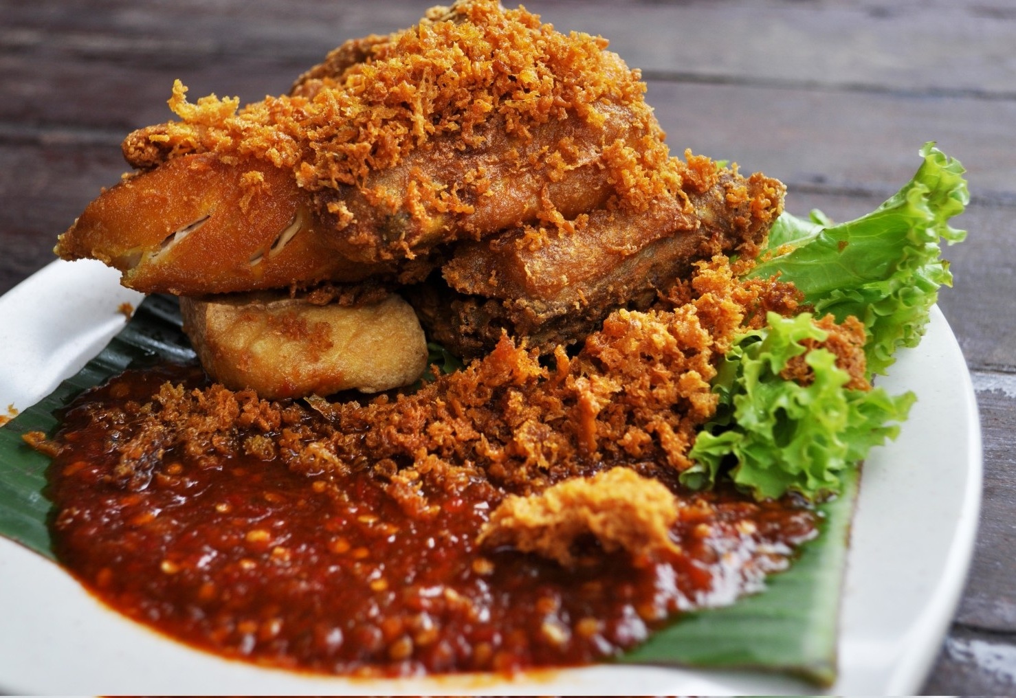 RESEP AYAM PENYET GORENG PENGGODA SELERA - Masakan Indonesia