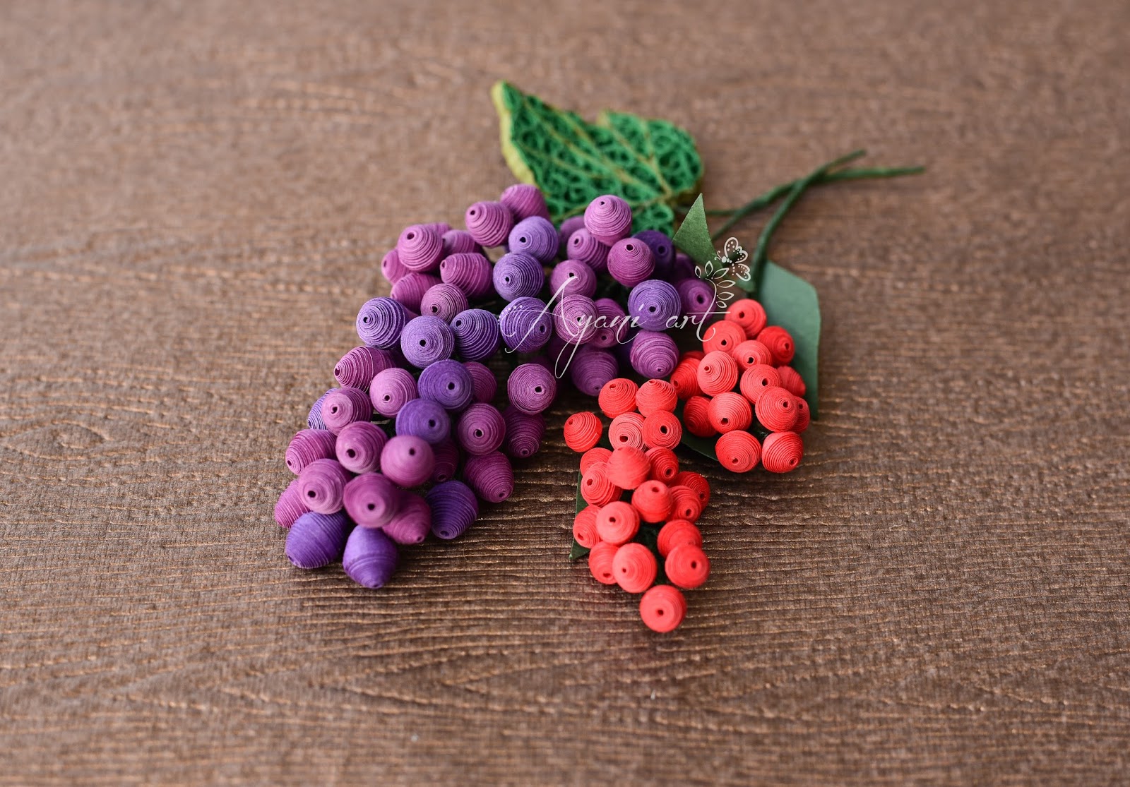 Ayani art: Quilling Fall Fruits