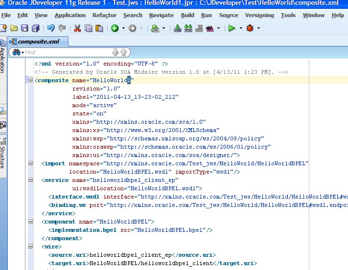 Biradar Shrikant Oracle Soa Blog How To Rename Composite In Oracle Soa