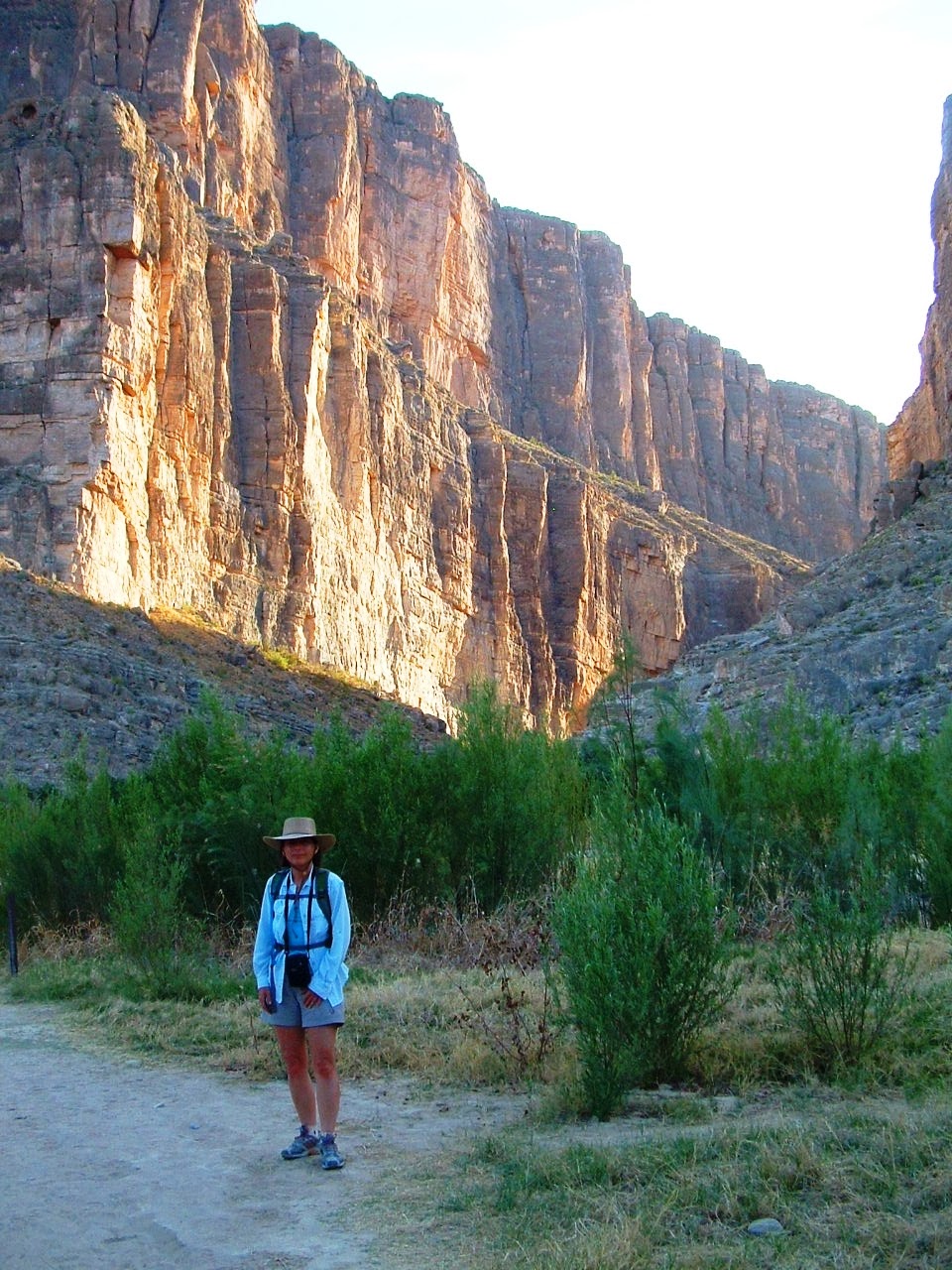 Texas Mountain Trail Daily Photo: Hiking Santa Elena Canyon