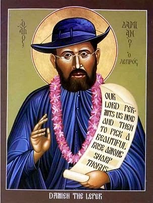 Saint May 10 : St. Damien of Molokai - Patron of AIDS / #HIV patients ...