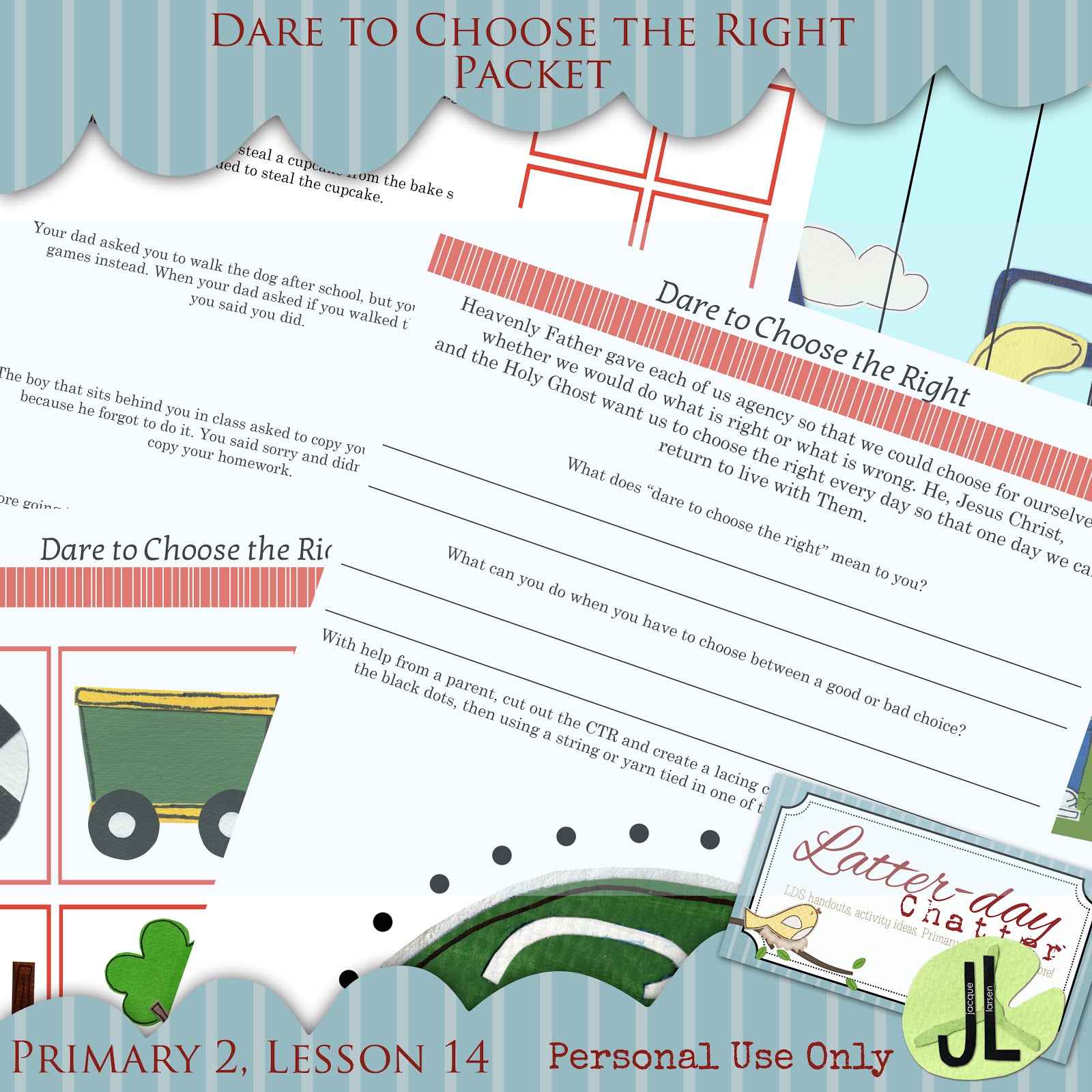 Latter-day Chatter: {CTR} Primary 2, Lesson 14