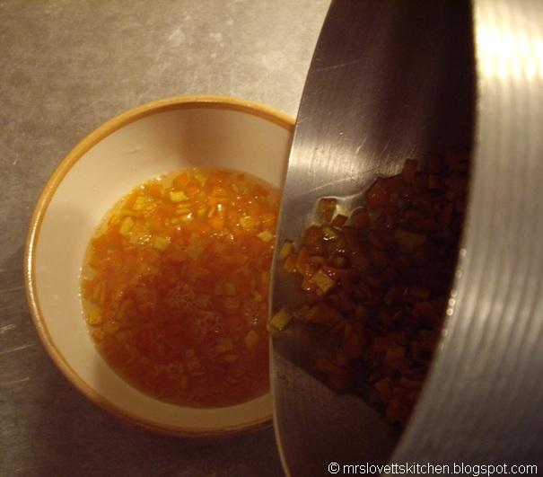 Mrs Lovett’s Kitchen: Recipes and Tips: Going Wasteless – Tangerine Succade