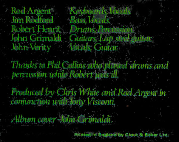 MONOLOVER: ARGENT/COUNTERPOINTS RS 1020 (-75) UK