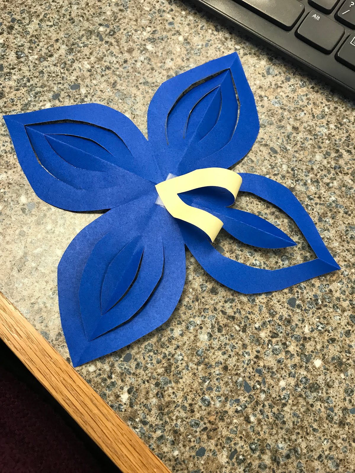 The Mixed-Up Files of Miss Kat: Kirigami Paper Flowers