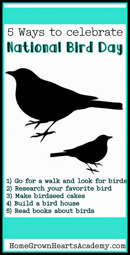 Home Grown Hearts Academy Homeschool Blog: 5 Ways to celebrate National ...