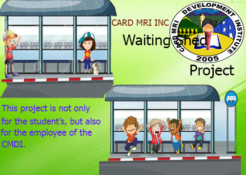 Waiting shed as your shelter