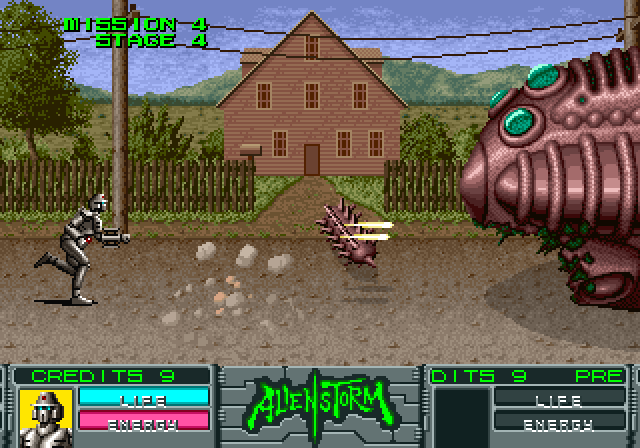 VGJUNK: ALIEN STORM (ARCADE)