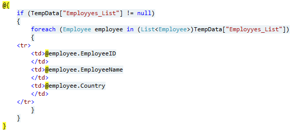 DotNet MVC: ViewData Vs ViewBag Vs TempData in MVC ( Differences ) DotNet MVC: ViewData Vs ViewBag Vs TempData in MVC ( Differences )