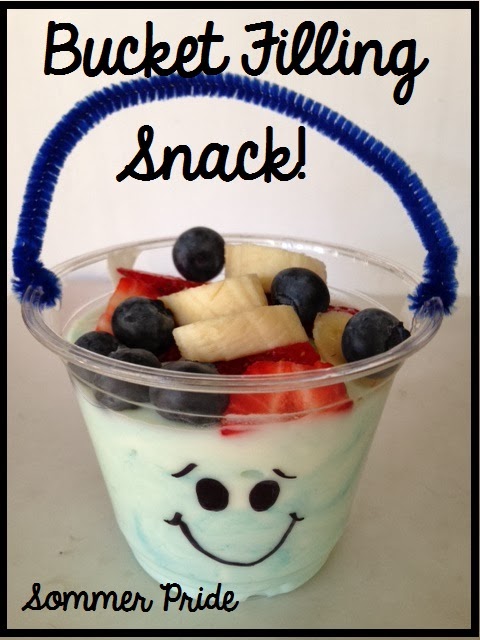 A Bucket Filling Snack! {and freebie}