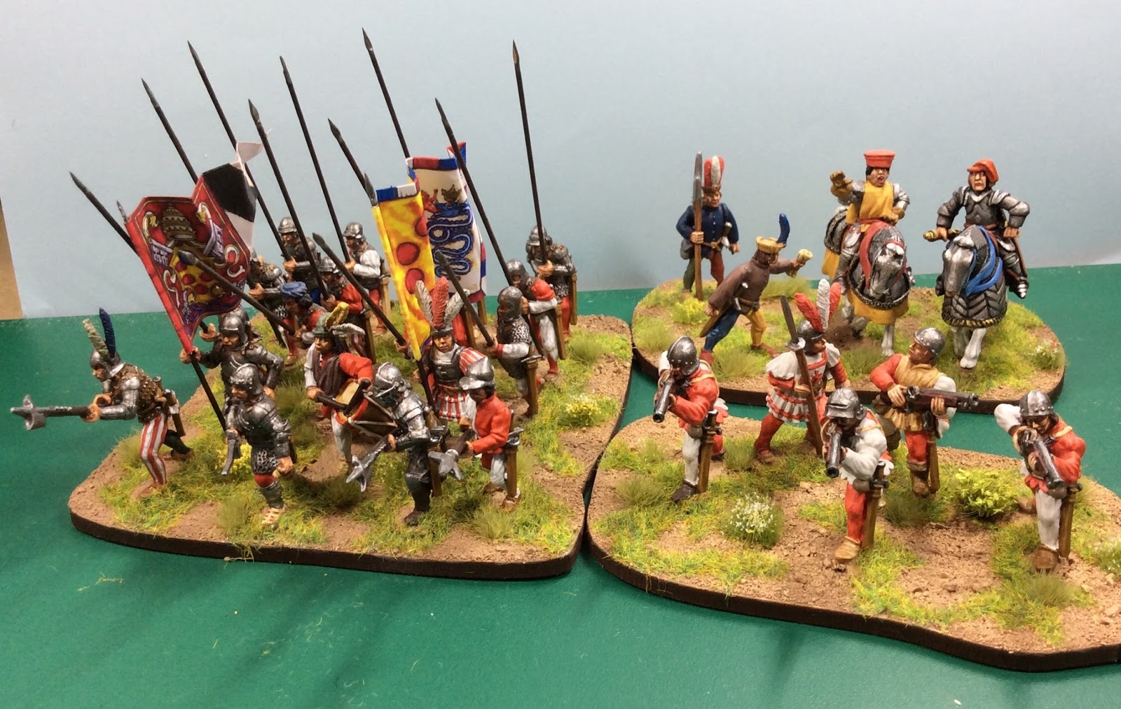 Tales From GHQ: Some better pictures of the Italian Wars collection