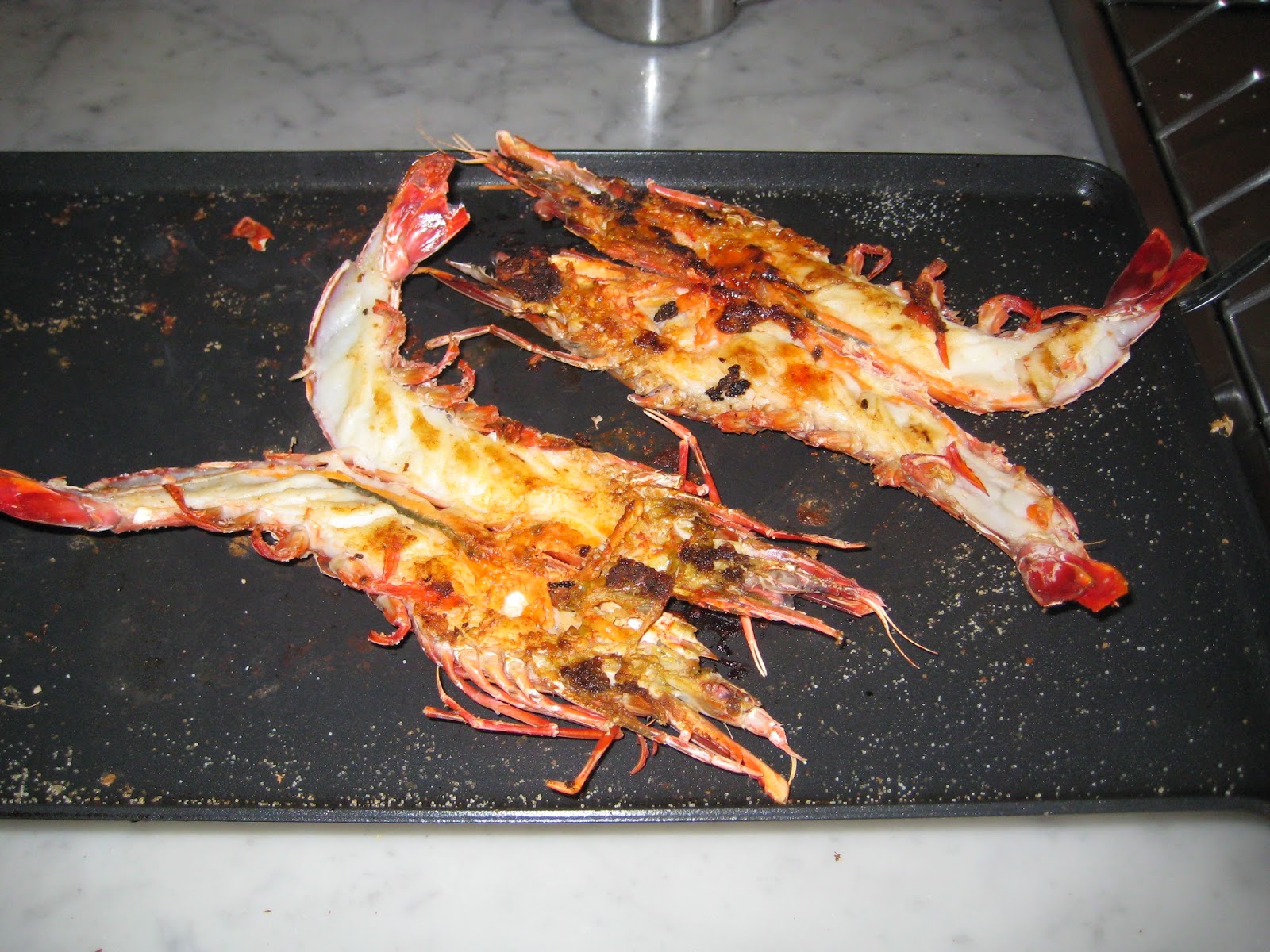 El rincón de Mundín: MARISCOS A LA PLANCHA