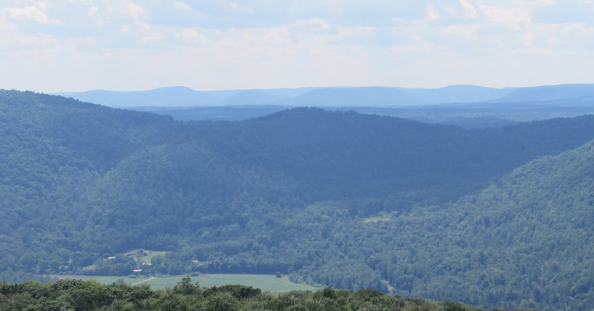 Amazing High Knob Overlook in Summer | Interesting Pennsylvania and Beyond