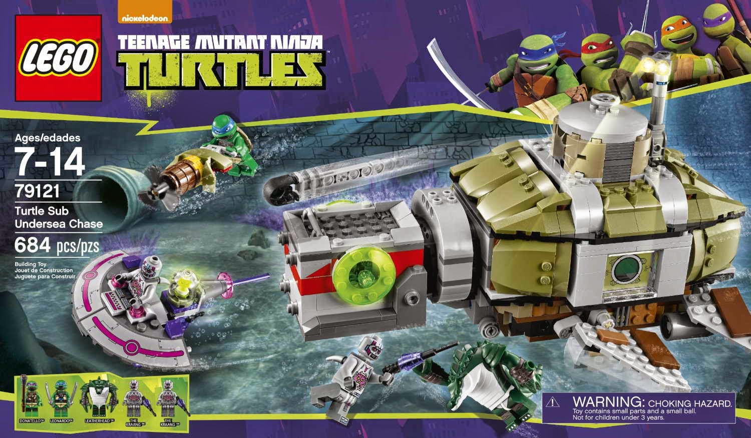 LEGO gosSIP: 050414 LEGO 79121 Turtle Sub Undersea Chase box art and ...