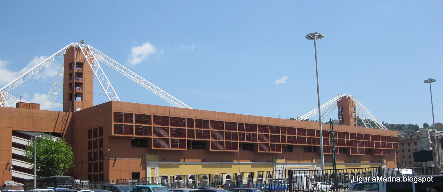 LiguriaMarina: Genova - stadio Luigi Ferraris (Marassi)
