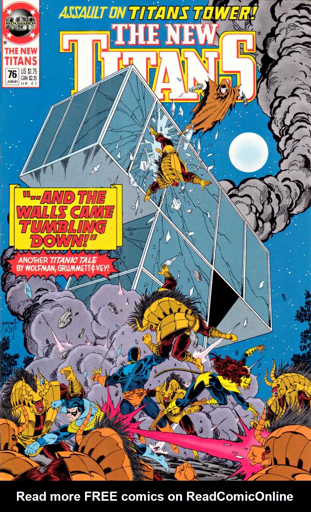 Read online The New Titans (1988) comic - Issue #76