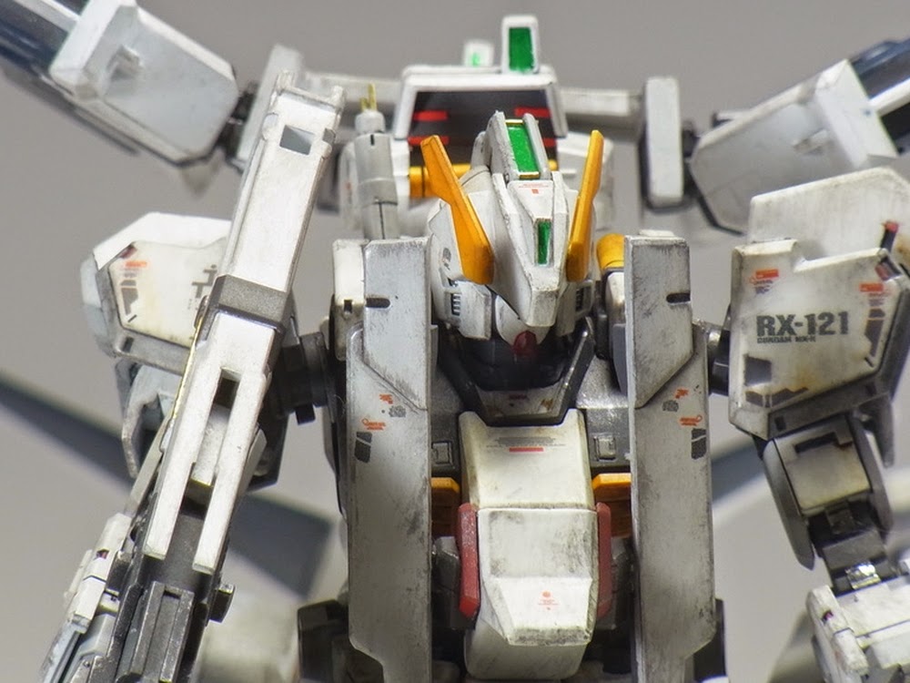Custom Build: RG x HG 1/144 Gundam TR-1 [Hazel-Rah] Second Form with ...