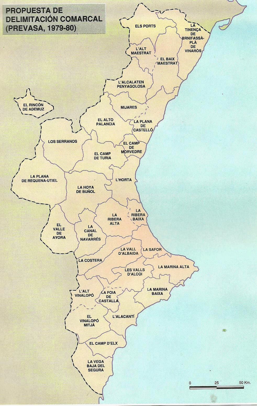 ASTROLABIO: DE LAS COMARCAS; DE LA DIVISIÓN TERRITORIAL DE LA COMUNITAT ...