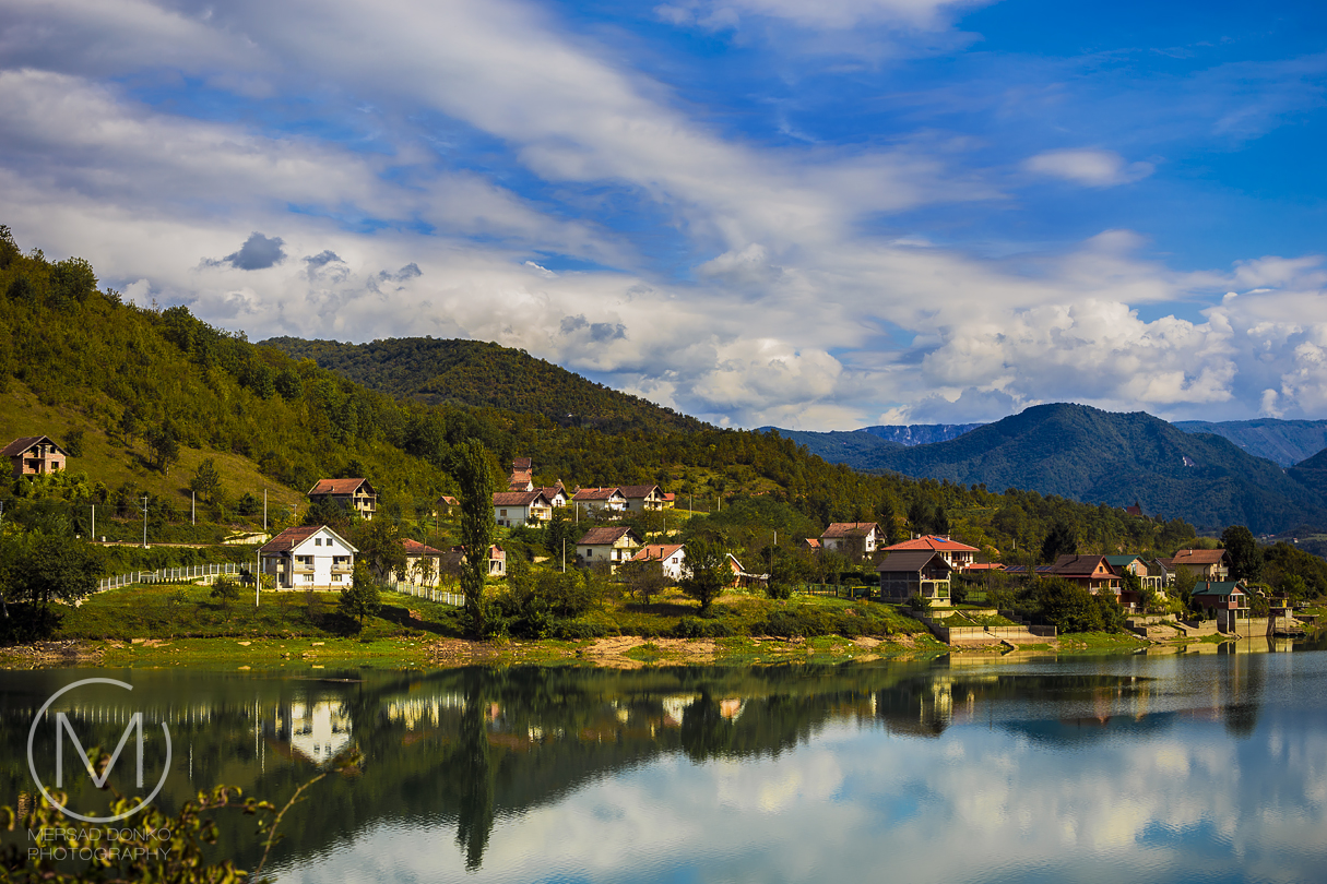 Reflections on the Jablanica Lake - Mersad Donko Photography