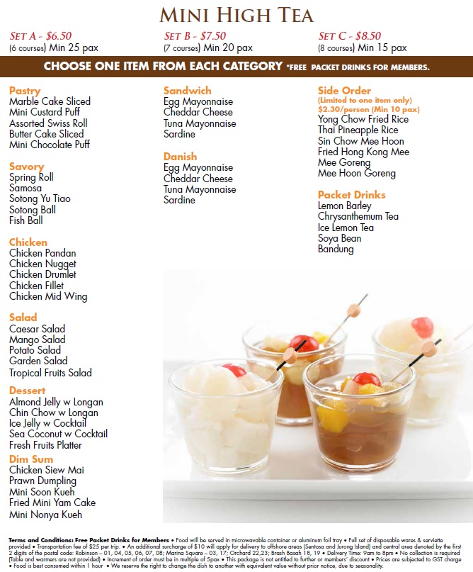 Best Buffet Caterer in Singapore - Orange Clove's Best Sales Lady ...