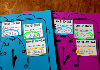 Scaffolded Math and Science: Fun Quadratic Formula Activities