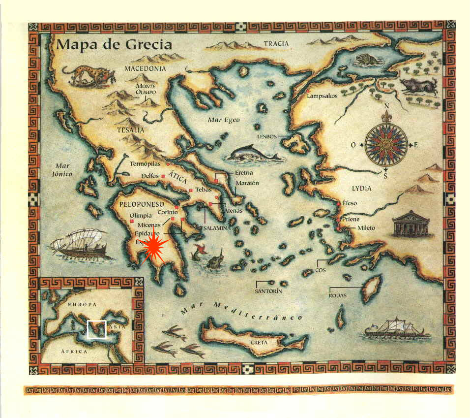 Ciudades de la antigua Grecia: Esparta