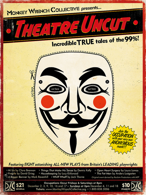 You are anonymous: Monkey Wrench Anonymous Mask