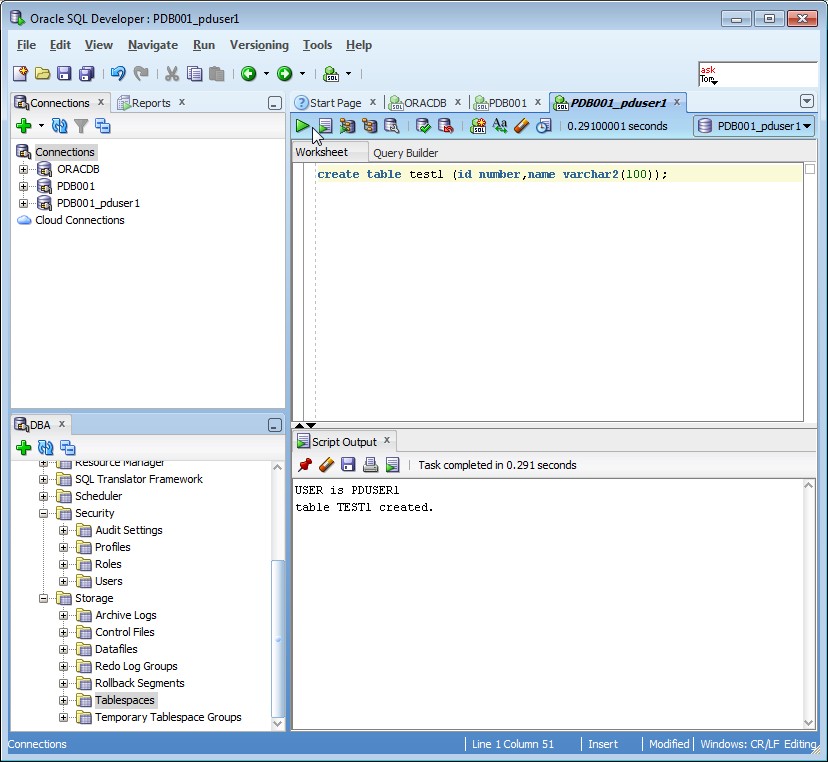 Senthil Rajendran's Blog: Managing 12c with SQL Developer : Creating ...