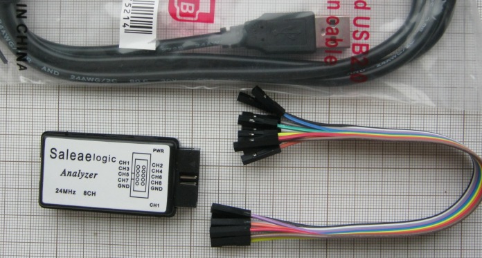 Common Emitter Saleae Logic Analyzer Clone