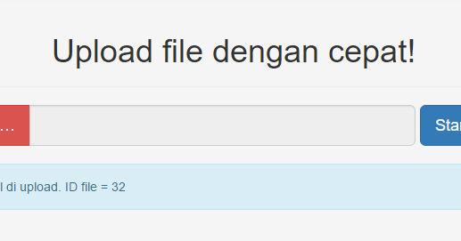 Membuat Upload File dengan Progress bar (PHP, MySQL, AJAX, Bootstrap)