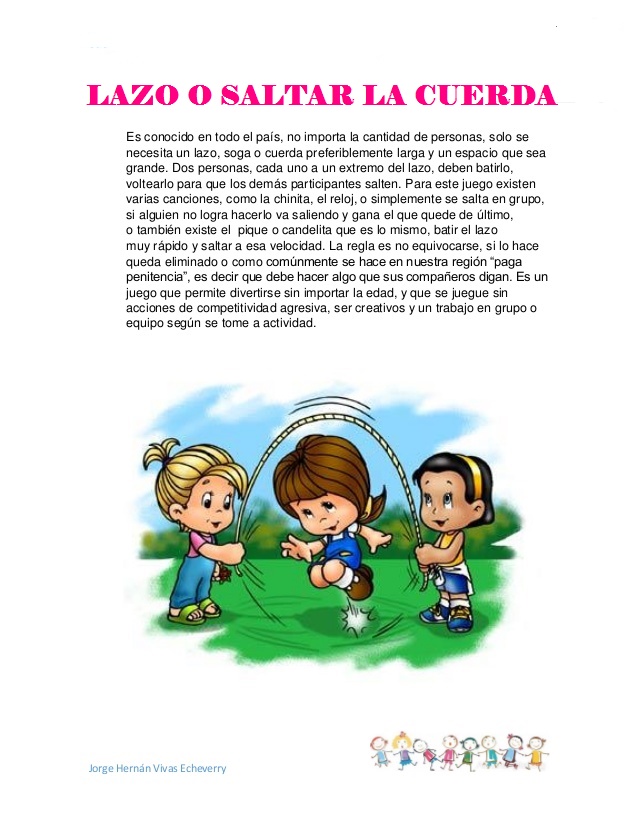 JUEGOS Y RONDAS INFANTILES