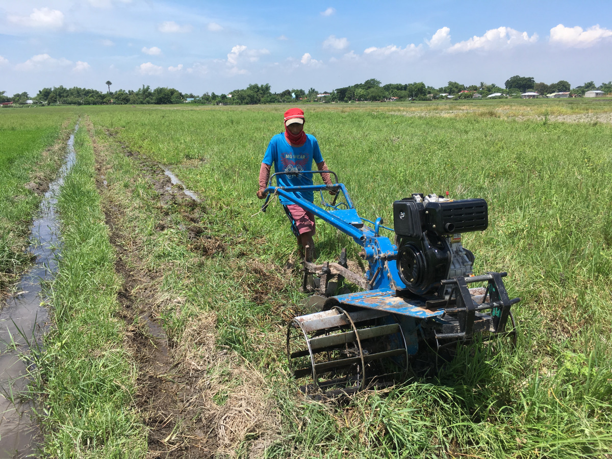 Farming machine in the Philippines