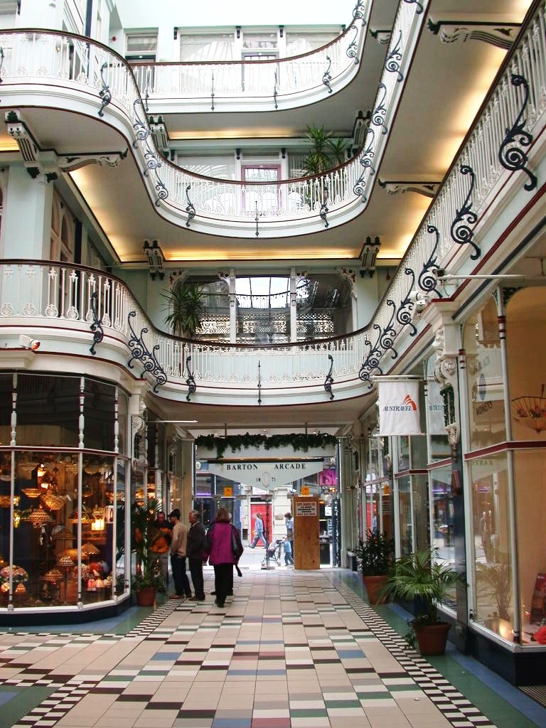 Andrew Simpson: All glass and interesting shops .............. Barton ...