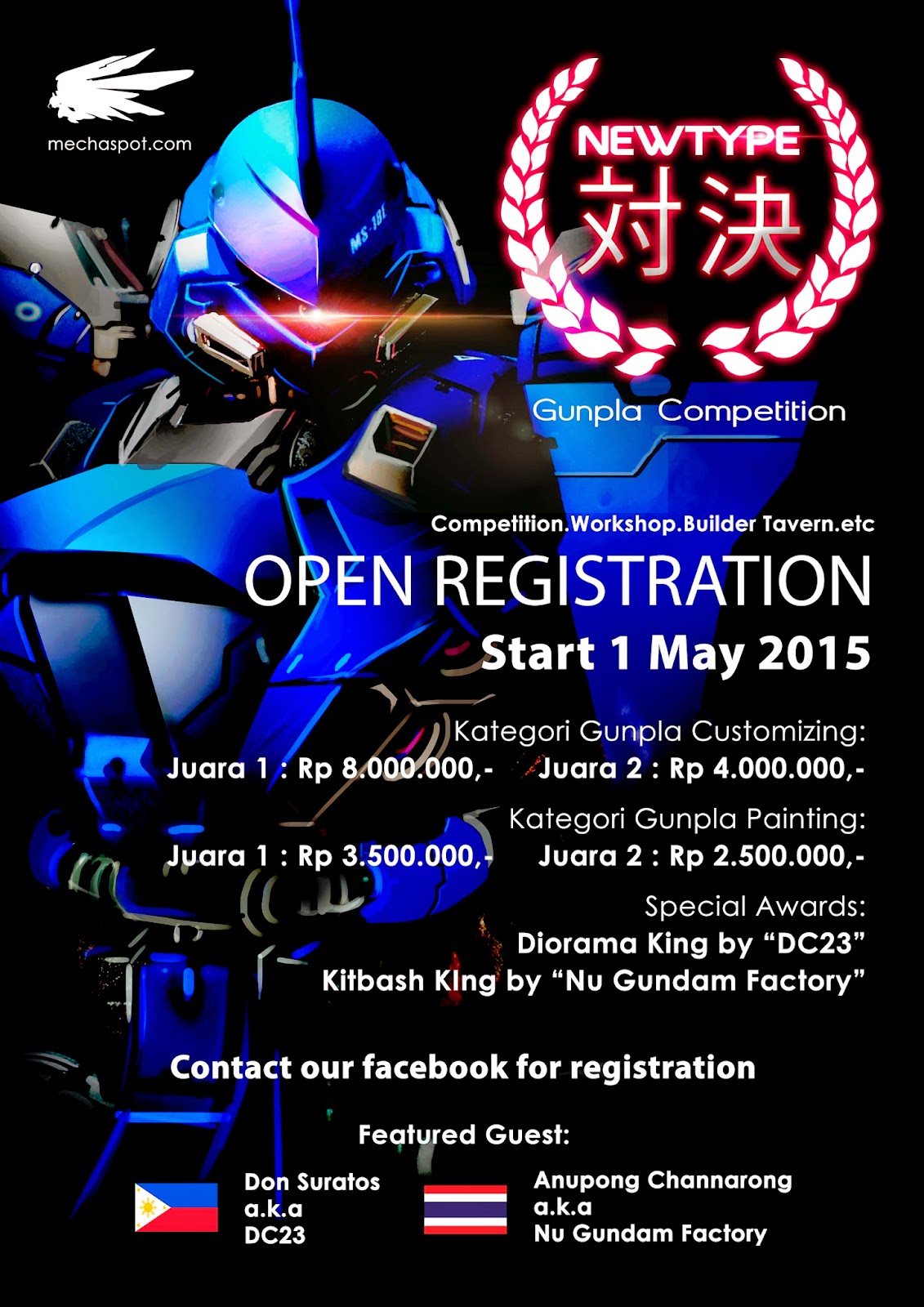 Newtype Gunpla Competition by Mechaspot.com - Digital Art