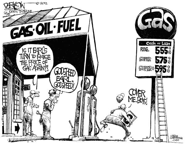 Ron Paul U.S.A.: Top 10 Gas Price Cartoons