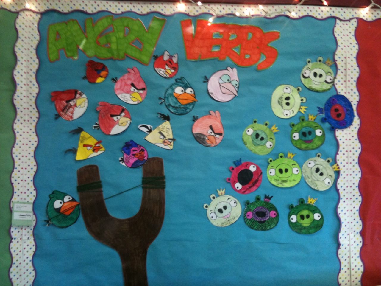 easy peasy education: Angry Verbs